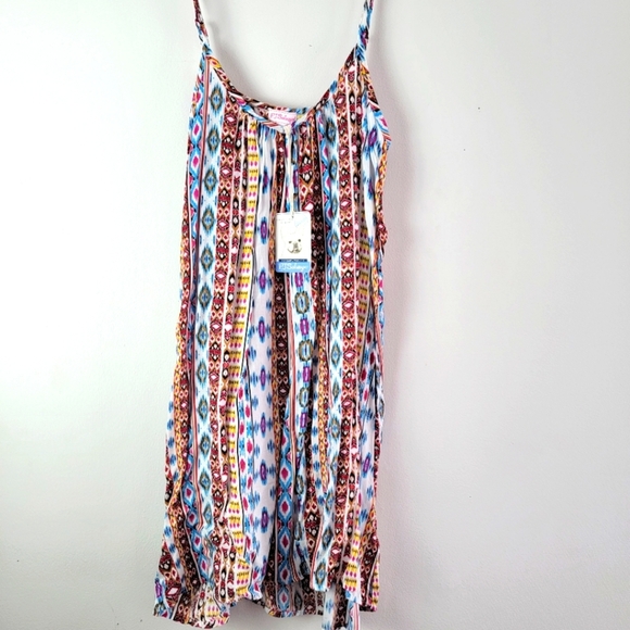 PJ Salvage | Dresses | Pj Salvage Southwest Print Sun Dress Slip Small ...